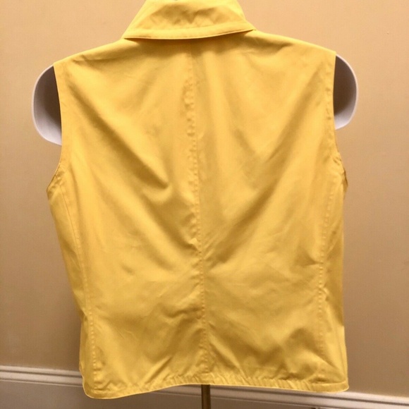 Ralph Lauren | Jackets & Coats | Ralph Lauren Yellow Slicker Vest Rain ...